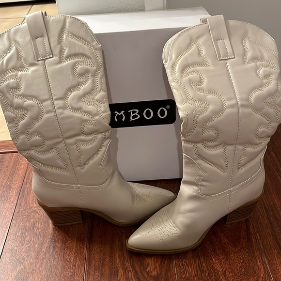 BAMBOO | Shoes | Bamboo Color Sanbnh Boots Size 65 | Poshmark